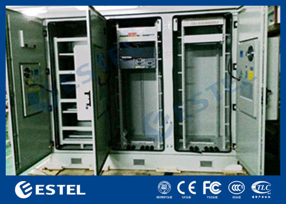 Kabinet Luar BTS, Kandang Jaringan Luar Ruangan Panel Sandwich Baja ...