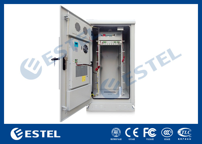 Pendingin Udara Kabinet Telekomunikasi Luar Ruangan 19 Inch Rack Enclosures